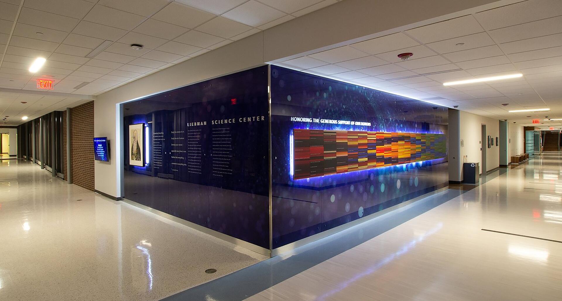Liebman Science Center - Donor Recognition | The Chicago Design Archive