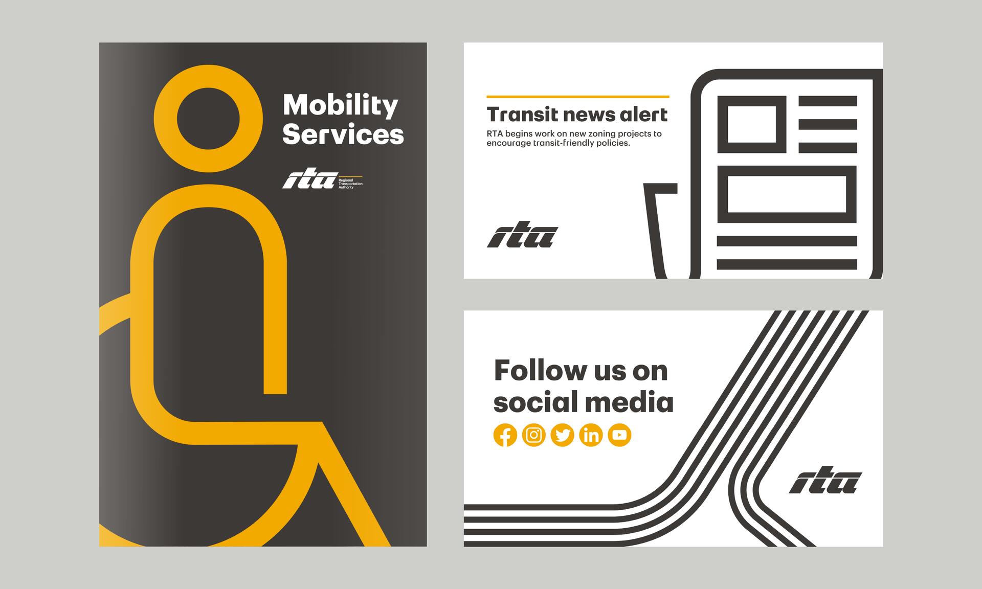 Regional Transportation Authority Rebranding | The Chicago Design Archive